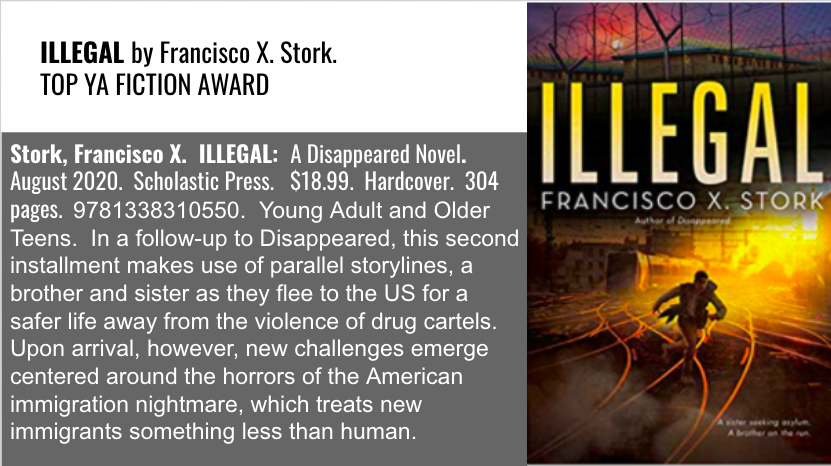 2021 YA FICTION AWARD